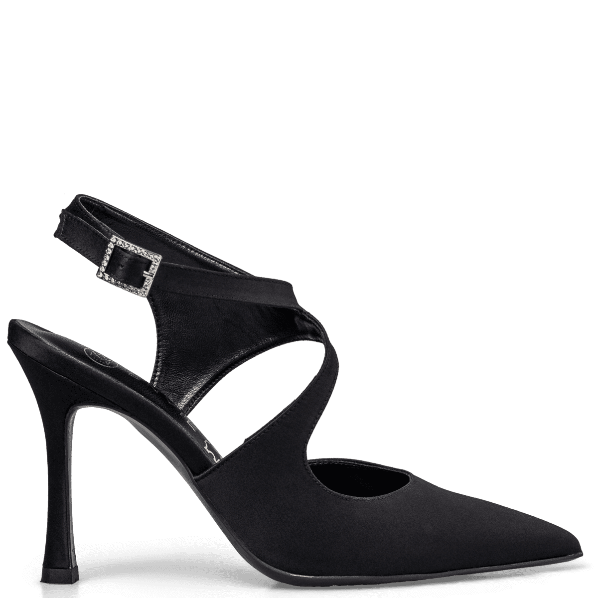SLINGBACK PUMPS - Ύφασμα - ΜΑΥΡΟ - Γόβες | EnvieShoes